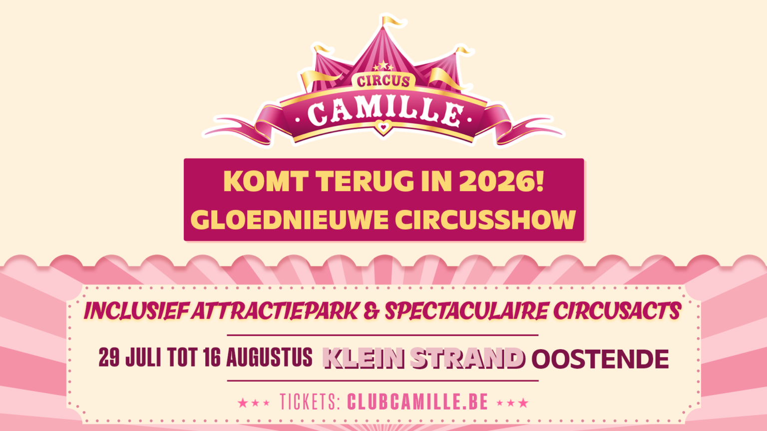 Circus Camille 2026 - Gracia Live